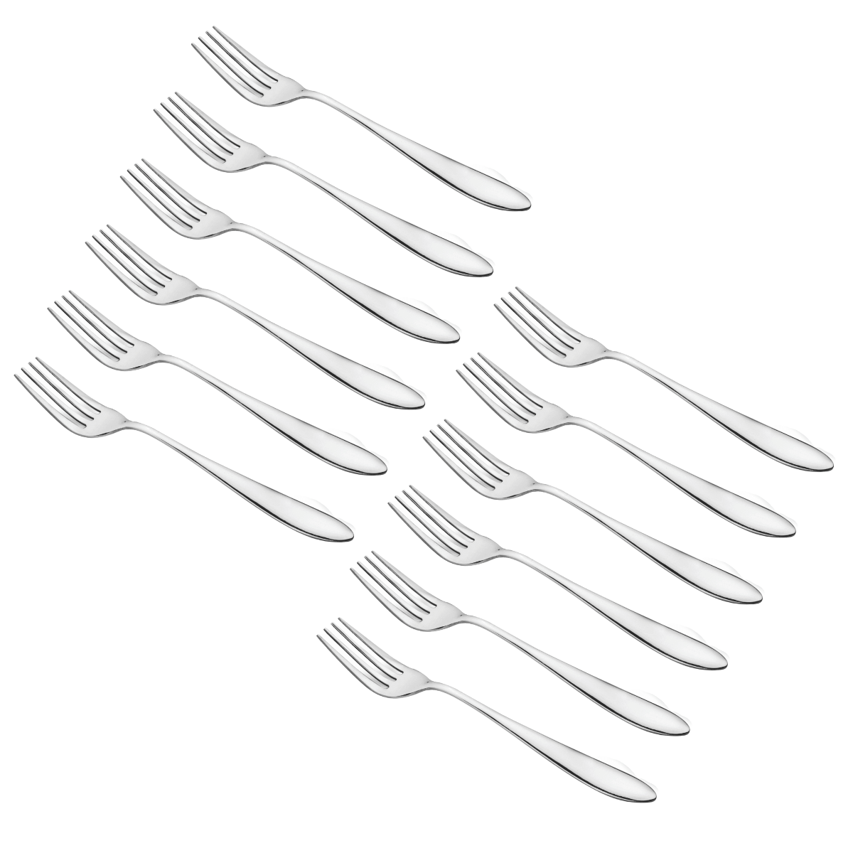 Order Vinod Stainless Steel Florence Dinner Fork | Set of 12 pieces