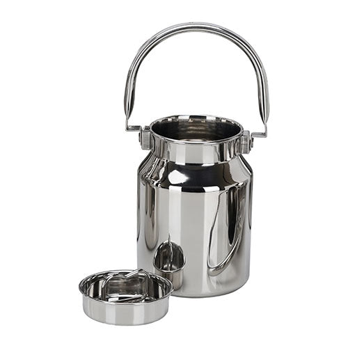 Vinod Stainless Steel Jointless Barni / Steel Milk Can / Oil Can | 6.5 ...