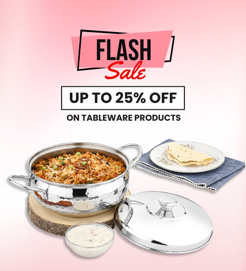 India's Top Kitchenware, Tableware & Cookware Products - Vinod Steel ...