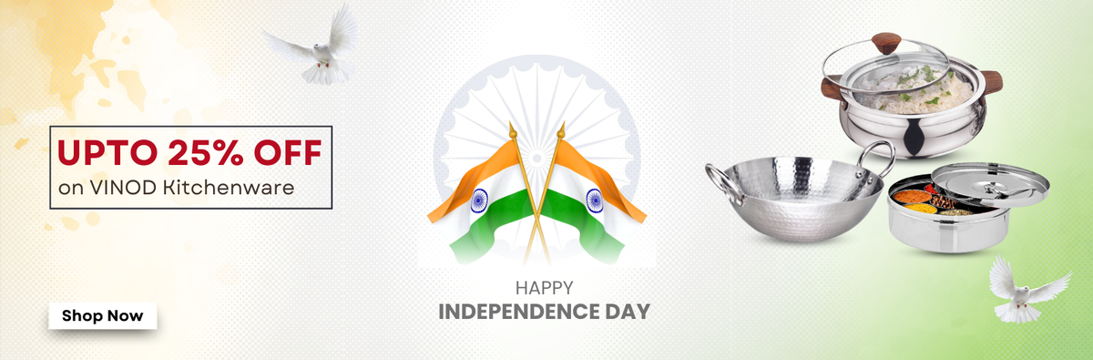 India's Top Kitchenware, Tableware & Cookware Products - Vinod Steel ...