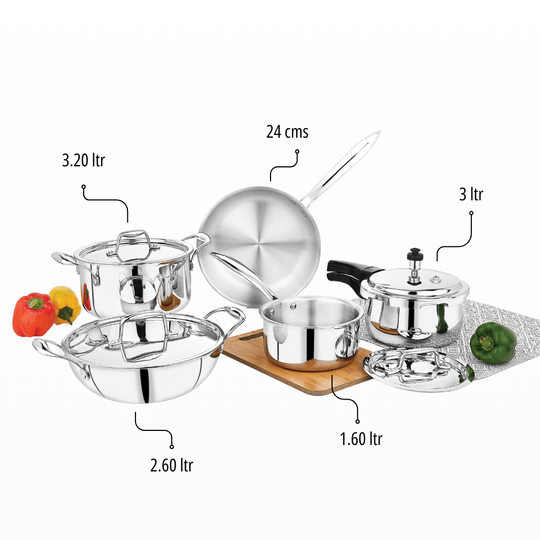 India's Top Kitchenware, Tableware & Cookware Products - Vinod Steel ...
