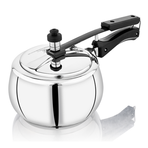 Buy Pressure Cooker Online, VINOD DONIV Triply Steel Pressure Cooker ...