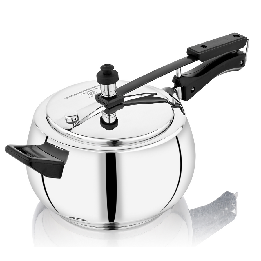 Buy Pressure Cooker Online, VINOD DONIV Triply Steel Pressure Cooker ...