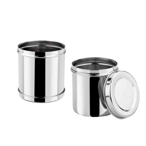 VINOD Steel Deep Dabba | Buy Stainless Steel Storage Containers – Vinod ...