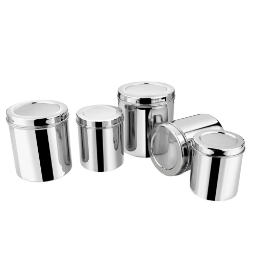 VINOD Steel Deep Dabba | Buy Stainless Steel Storage Containers – Vinod ...