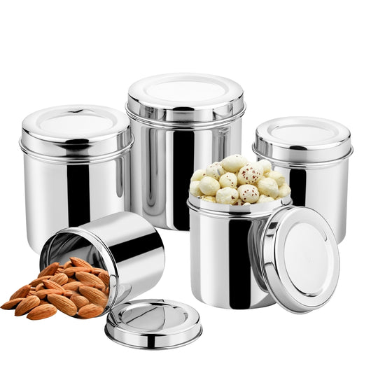 VINOD Steel Deep Dabba | Buy Stainless Steel Storage Containers – Vinod ...