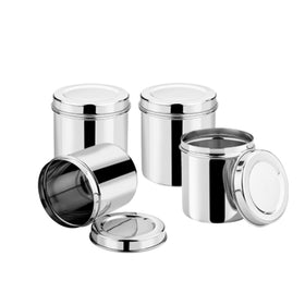 VINOD Steel Deep Dabba | Buy Stainless Steel Storage Containers – Vinod ...